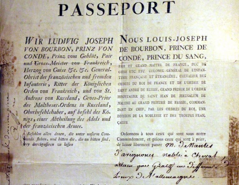 Travelling in the 18th century? Don’t forget your passport! | Regency ...